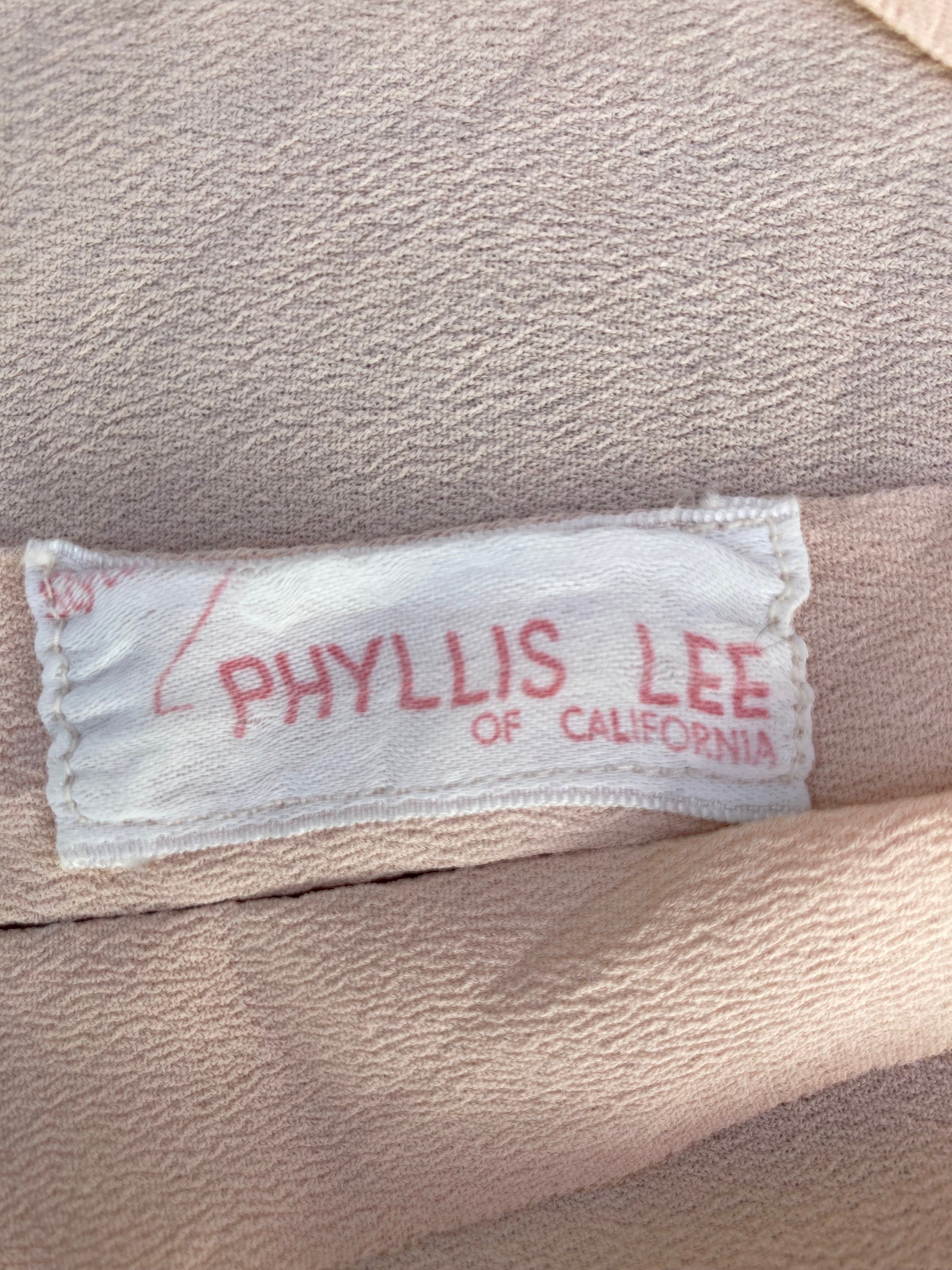 Vintage 1940s Phyllis Lee of California Utility Clothing CC41 Blouse - Etsy