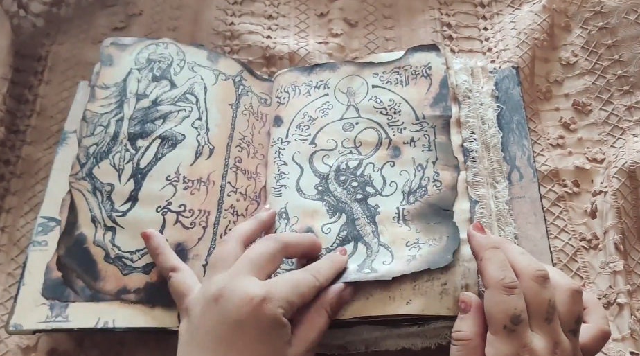 Rare Cthulhu Prop Necronomicon - Etsy