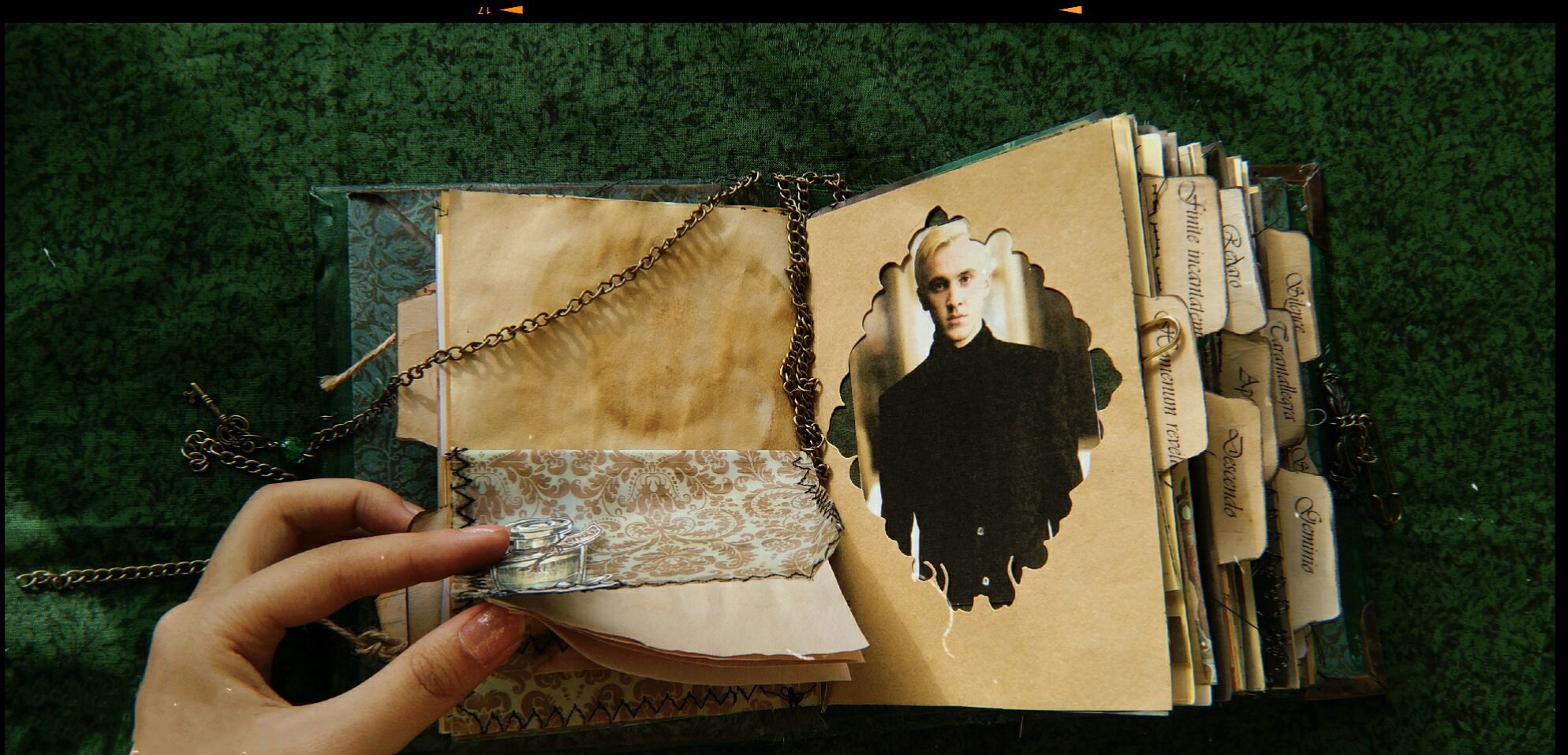 Harry Potter Slytherin Junk Journal Handbook Retro - Etsy