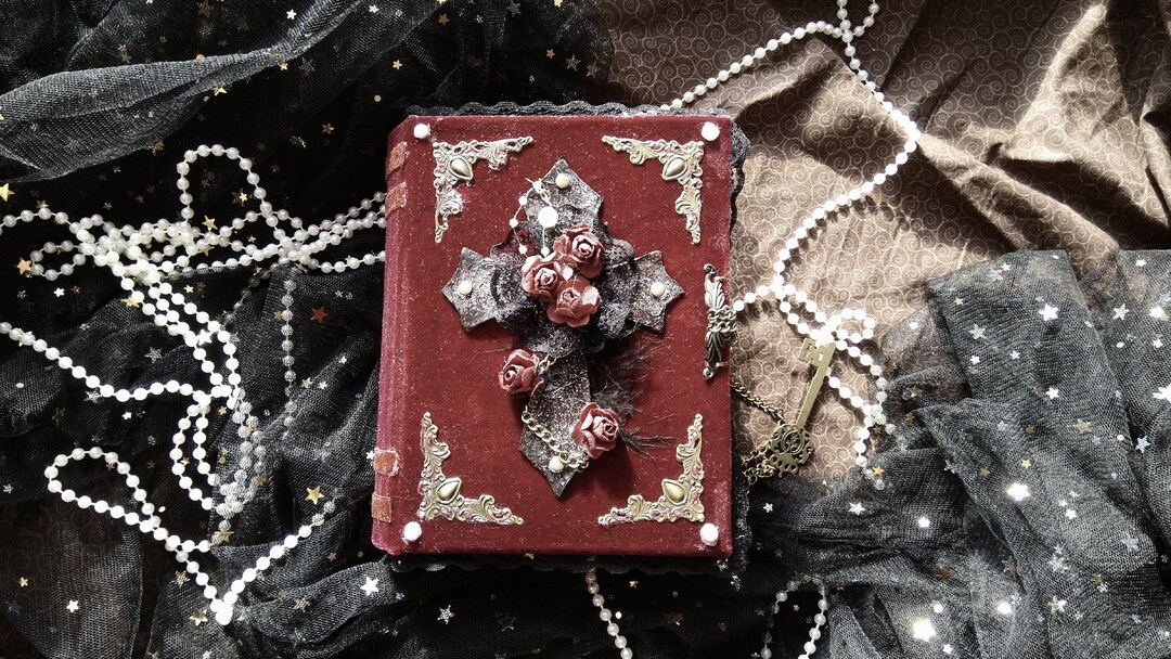 Junk Journal Vampire Diaries Retro Gothic Handbook Halloween - Etsy