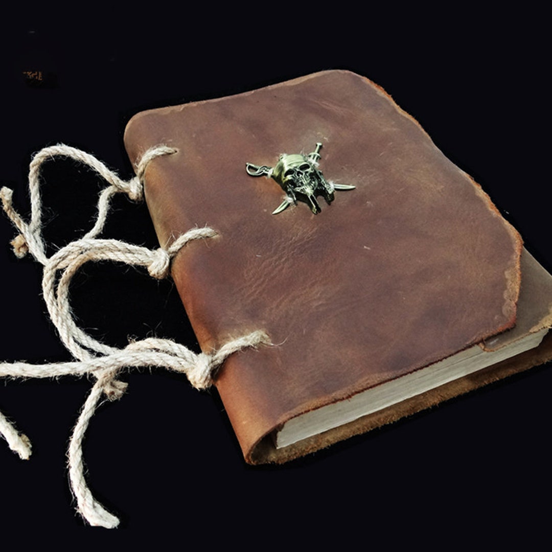 Pirates of the Caribbean Creative Notepad Men's Friends Gifts Leather ...