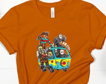 Mystery Machine Horror Shirt - Etsy