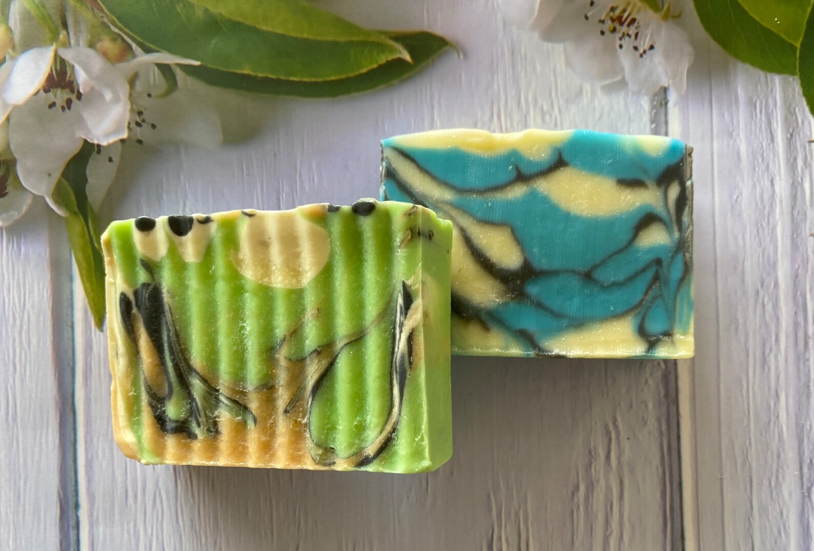 Set of 2 Artisan Handmade Bar Soaps Natural Homemade Bar - Etsy