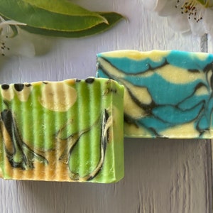 Set of 2 Artisan Handmade Bar Soaps Natural Homemade Bar - Etsy