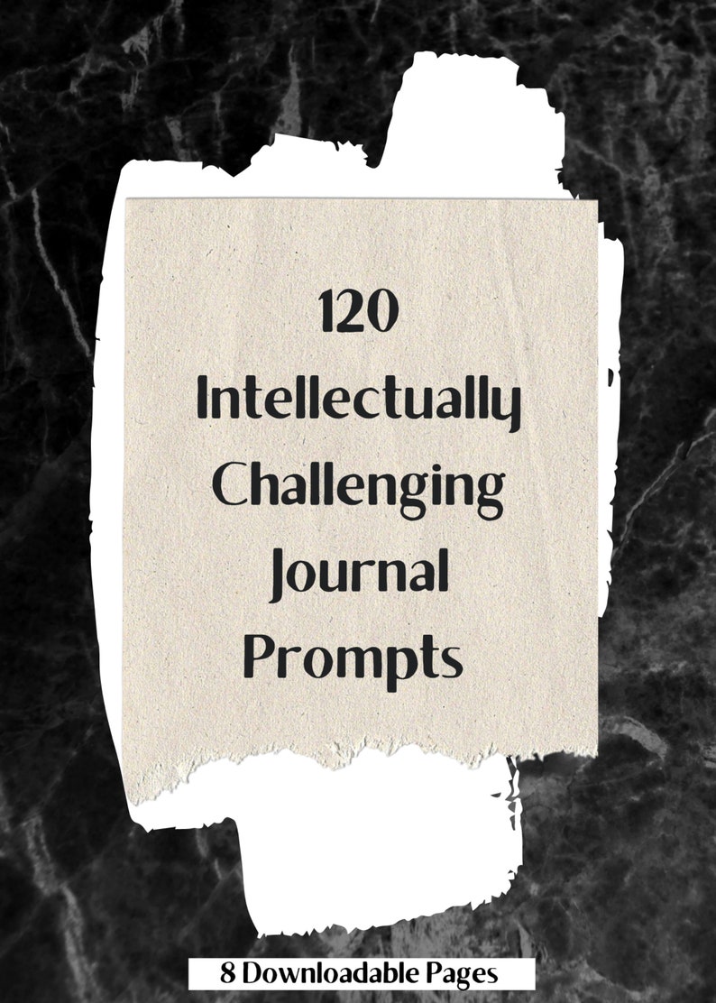 120 Journal Prompts Self-reflection Prompts Mental Health - Etsy