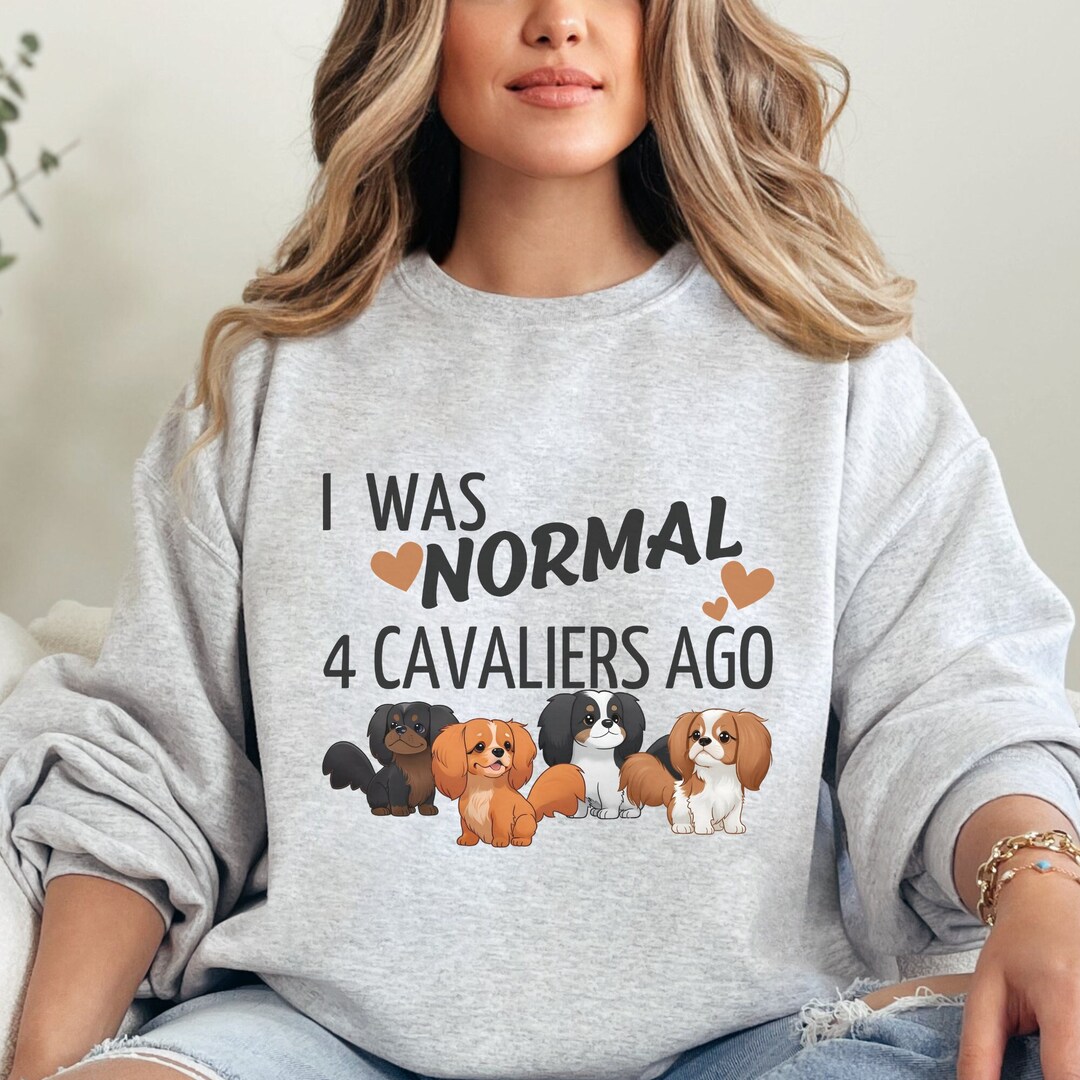 Personalized Cavalier King Charles Spaniel Sweater Custom Dog - Etsy UK