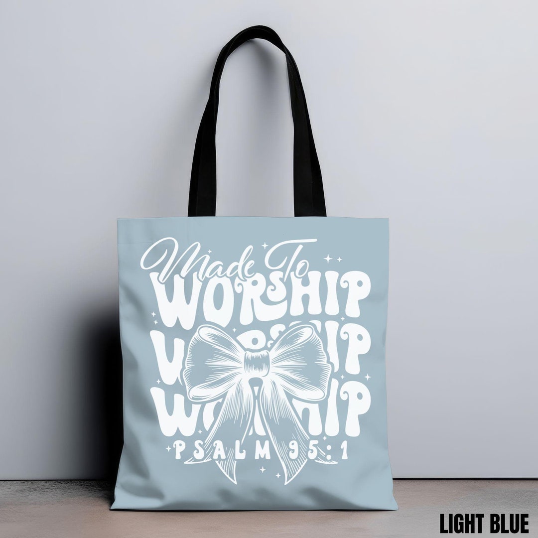 Christian Tote Bag Gift Women Christianity Totes Bible Versed Gifting ...