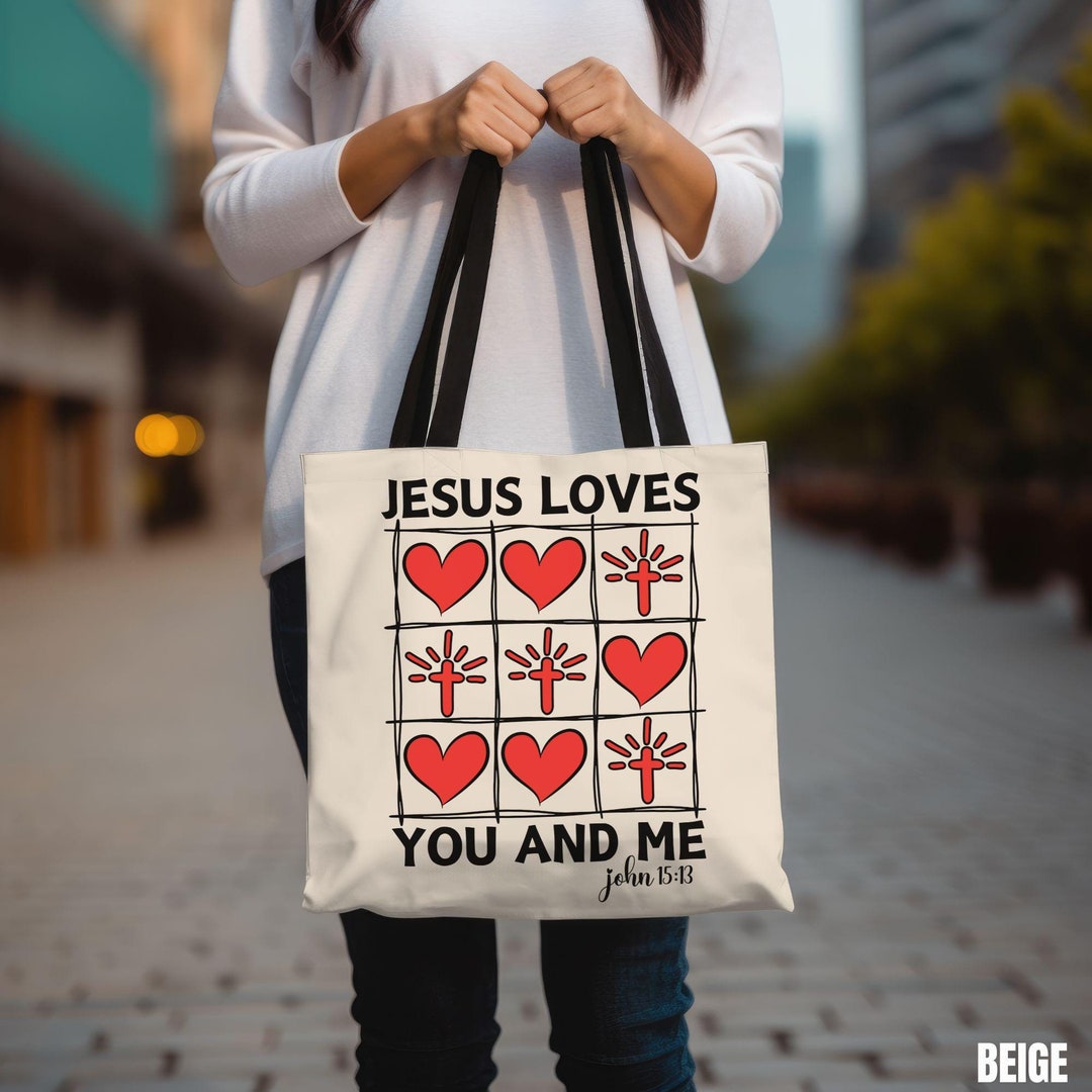 Christian Tote Bag Gift Women Christianity Totes Bible Versed Gifting ...