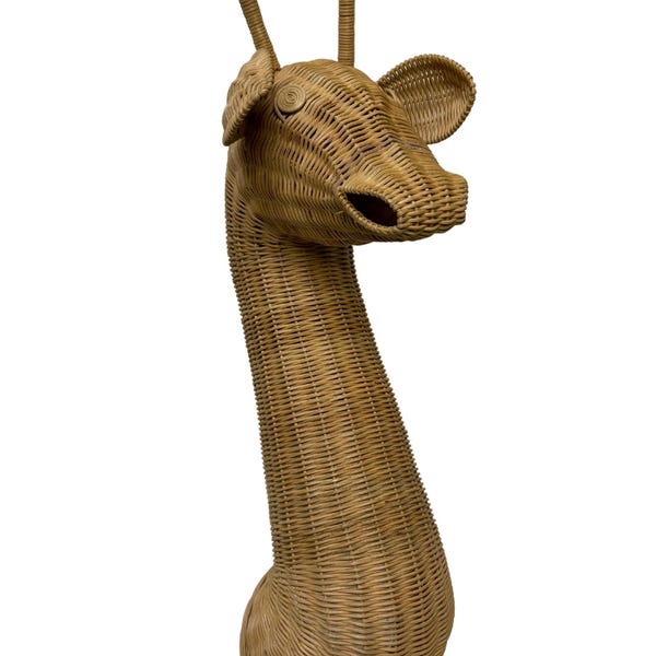 Rattan Animal Head - Etsy