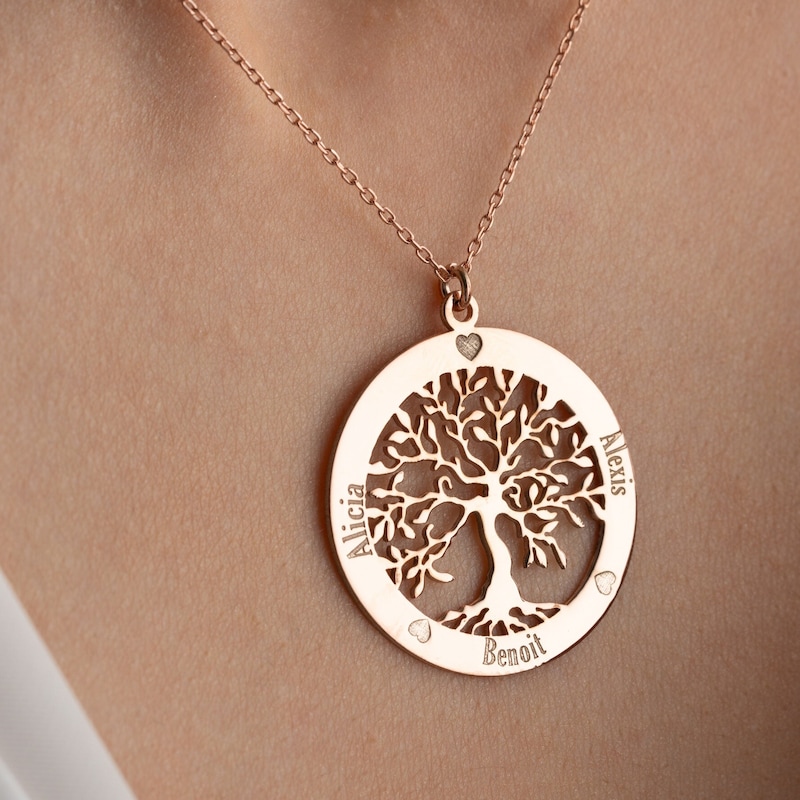 Tree Necklace - Etsy