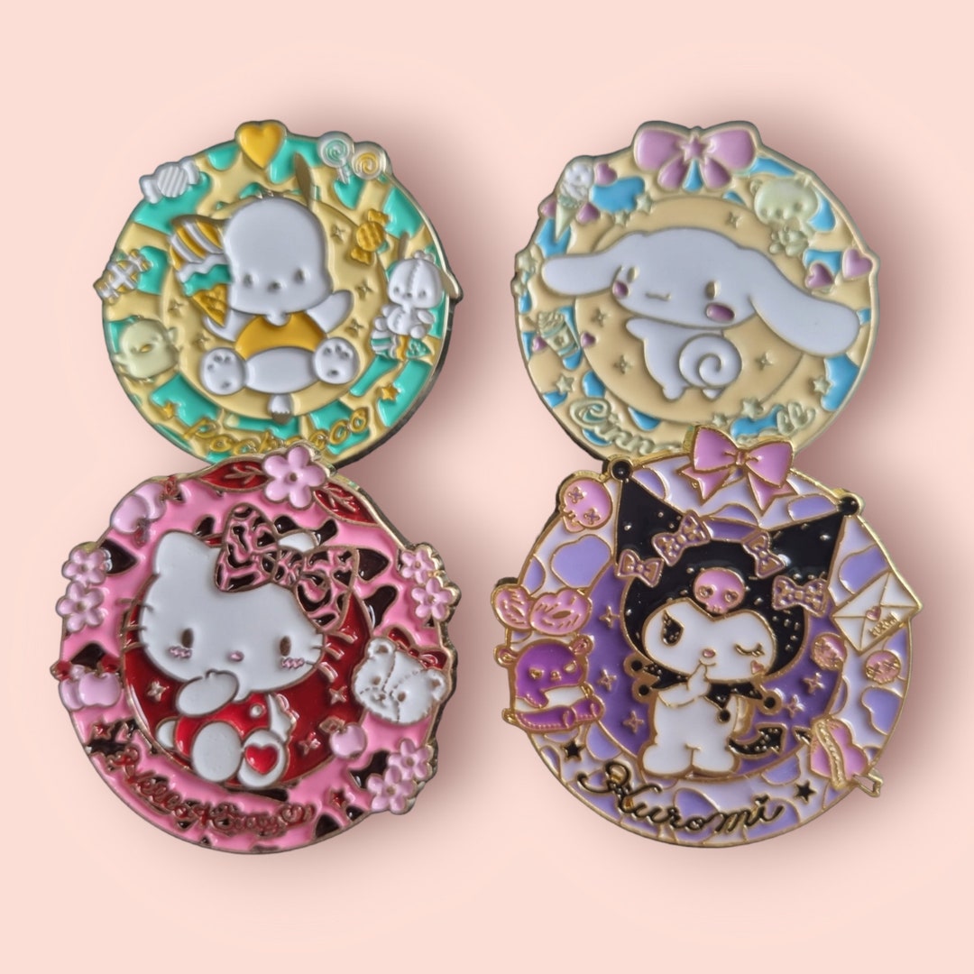 Sanrio Pins Badges Buttons Hello Kitty Pochacco - Etsy