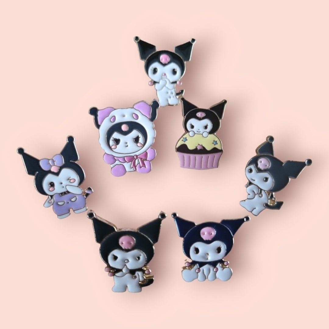 Sanrio Pins, Enamel, Badges, Kuromi, Well Made, Pins for Backpacks ...