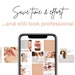 100 Permanent Makeup Instagram Post Templates Aesthetic - Etsy