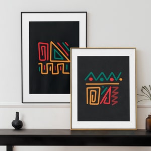 Traditional Baltic Ethnic Symbol JUMIS, Minimalist Wall Art, Digital ...