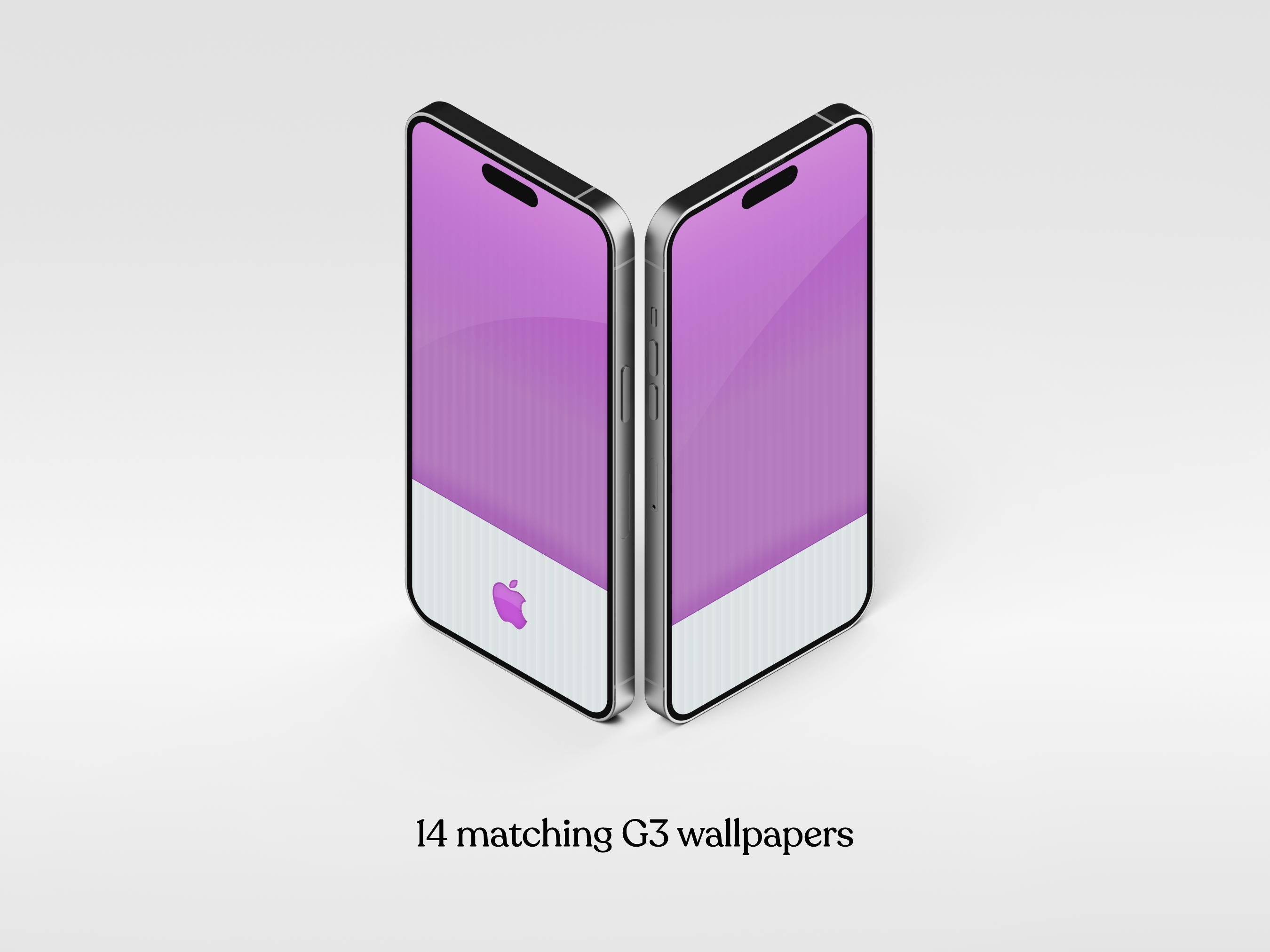 Classic Imac G3 Ios 18 Icons & Wallpaper Pack, Retro, Rainbow ...