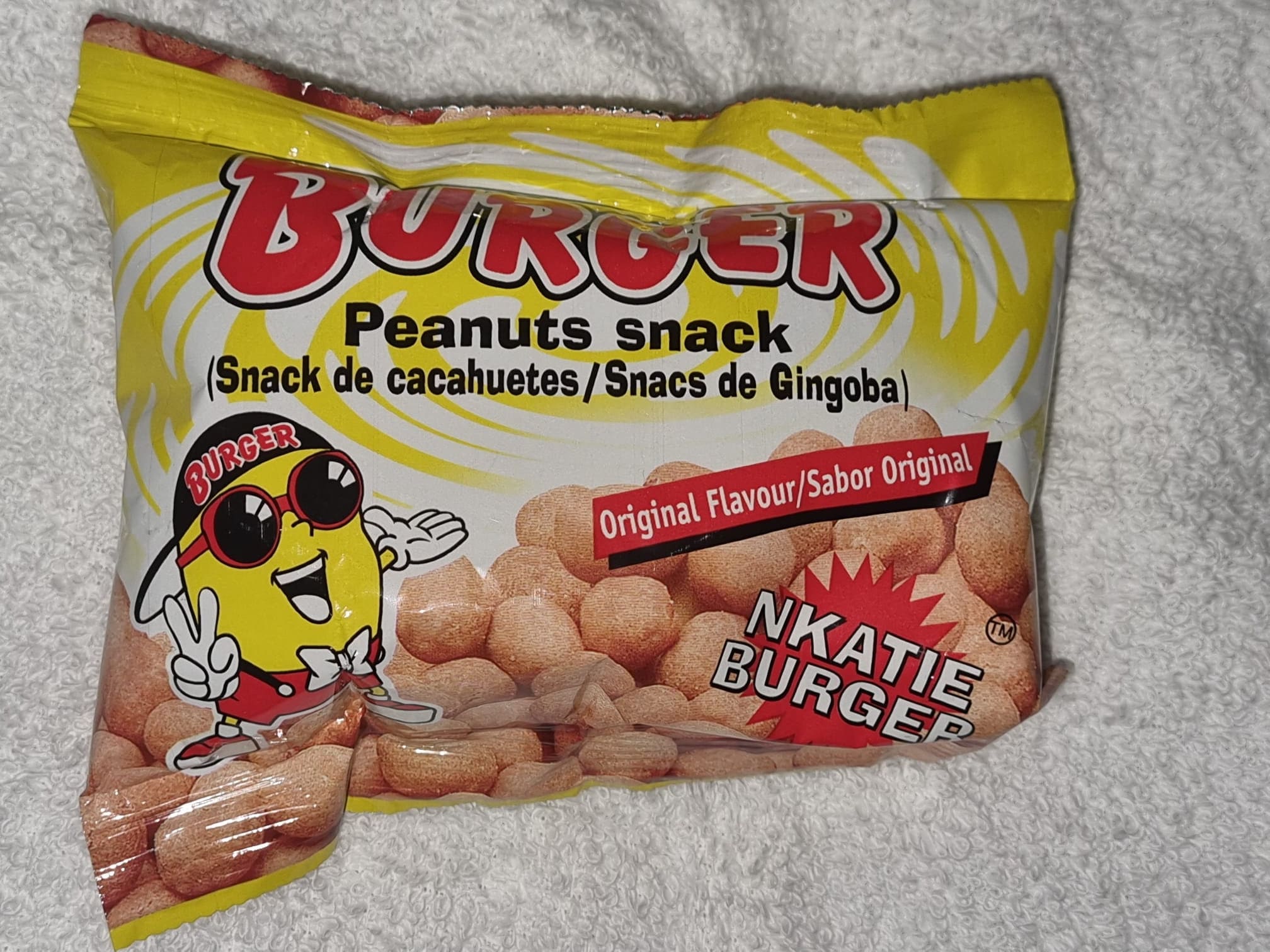 Nkatie Burger Peanuts Ghana Nigerian Snack (pack of 12) - ONLY A FEW ...