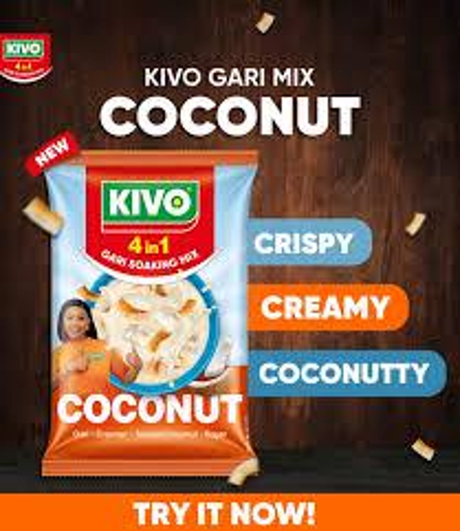 KIVO 4 IN 1 Gari Soaking Mix (2 Sachets) - Etsy