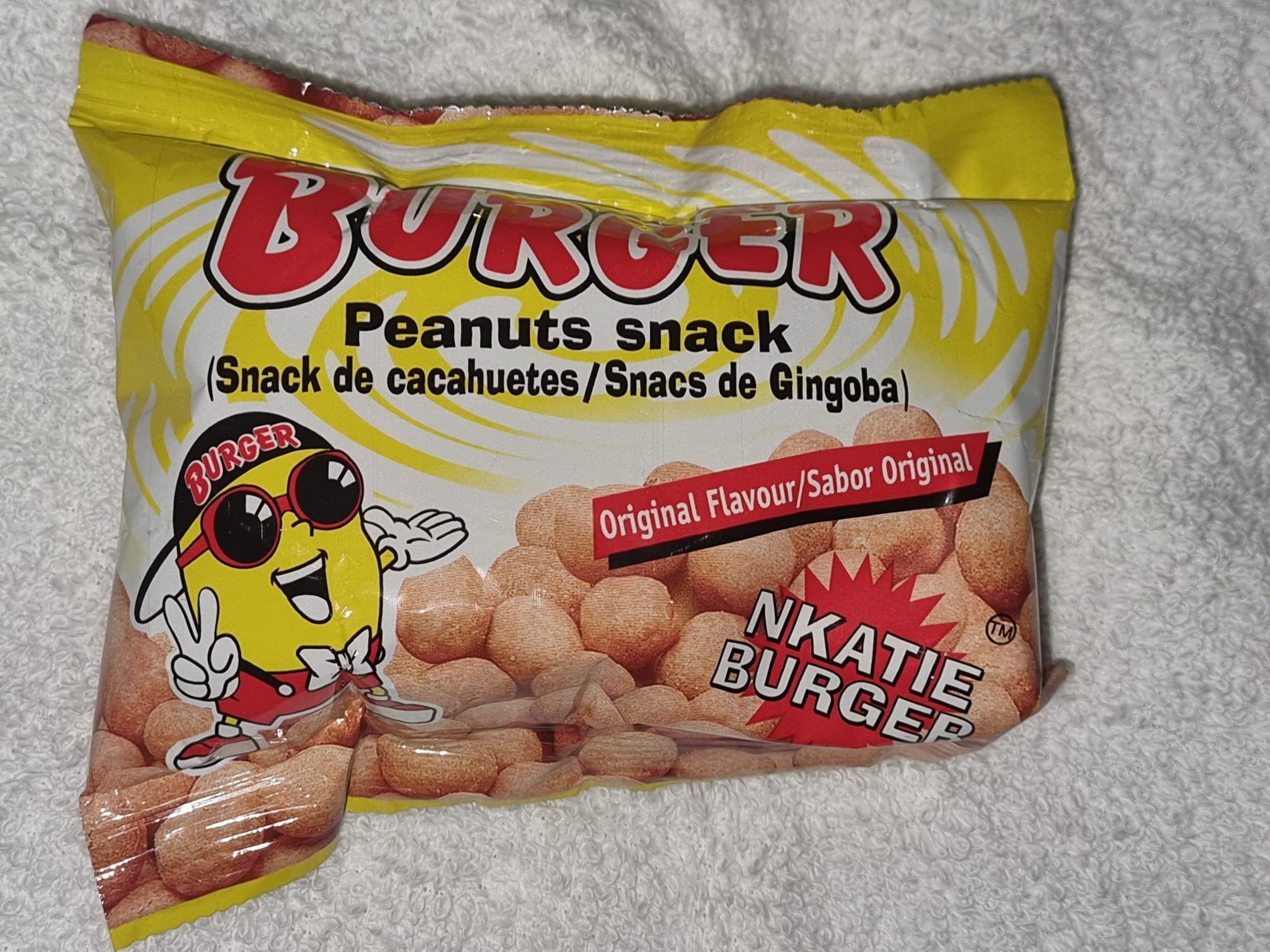 Nkatie Burger Peanuts Ghana Nigerian Snack (pack of 12) - ONLY A FEW ...