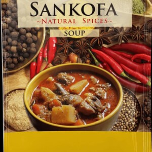 Sankofa Natural Spices (strip of 12 Sachets 5g Each) - Etsy