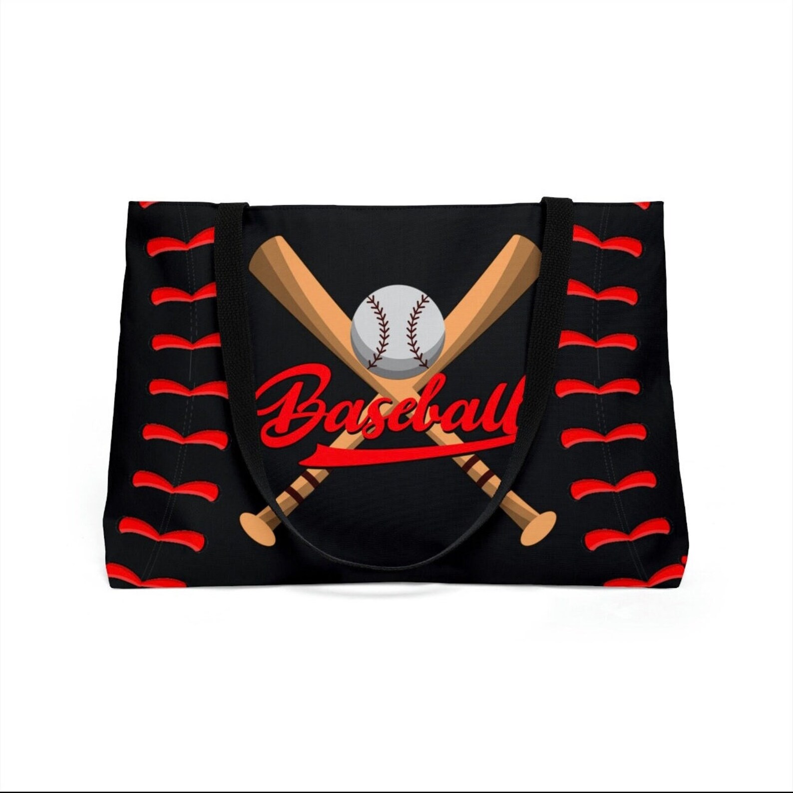 Personalize Baseball Bag, Baseball Mom Bag Weekender Tote Bag Sports ...