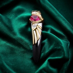 Zelda Breath of the Wild Goron's Ruby & Hylian Shield Sterling 925 ...