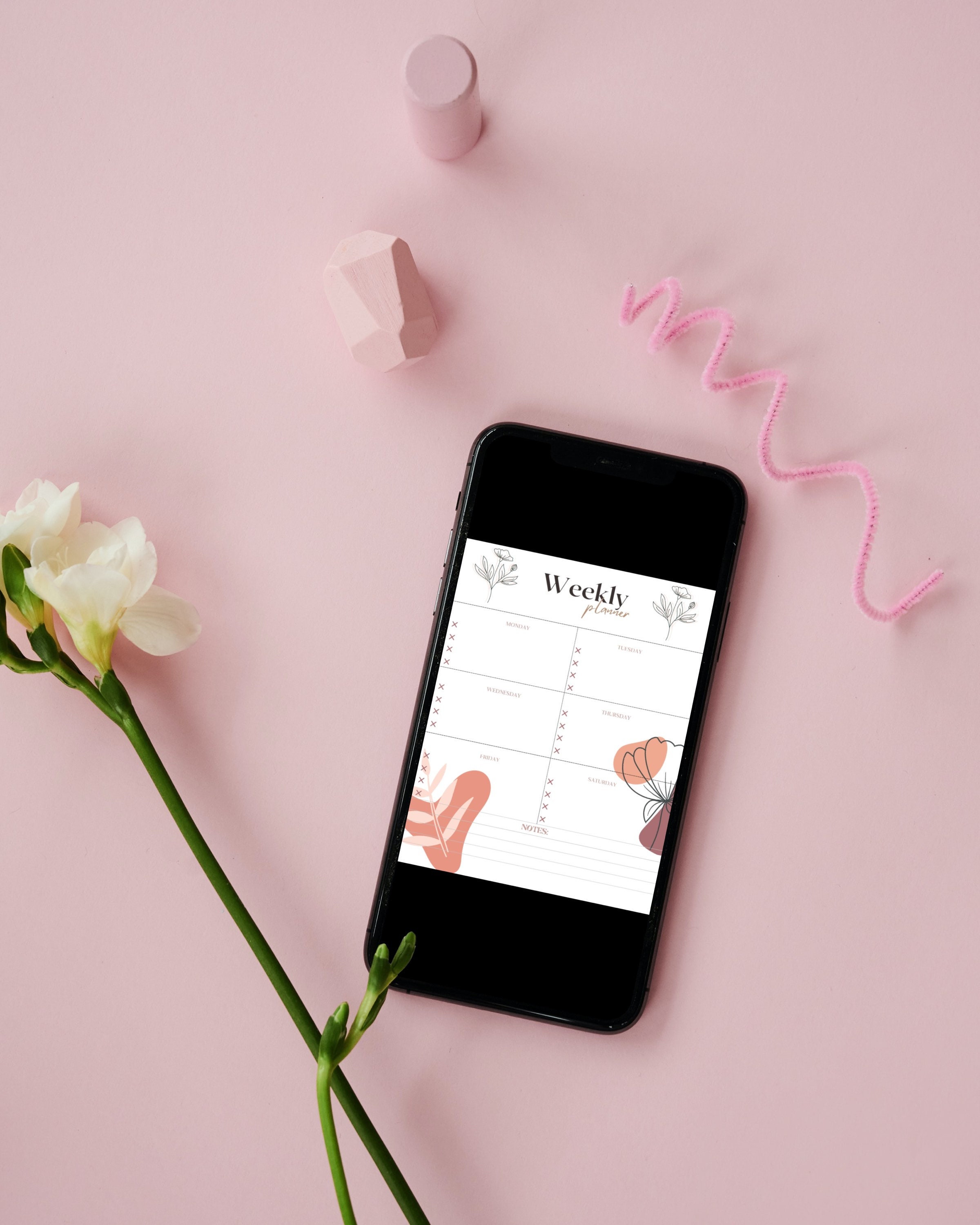 Digital Planner Goodnotes, Printable Agenda, Weekly Template, Paperless ...