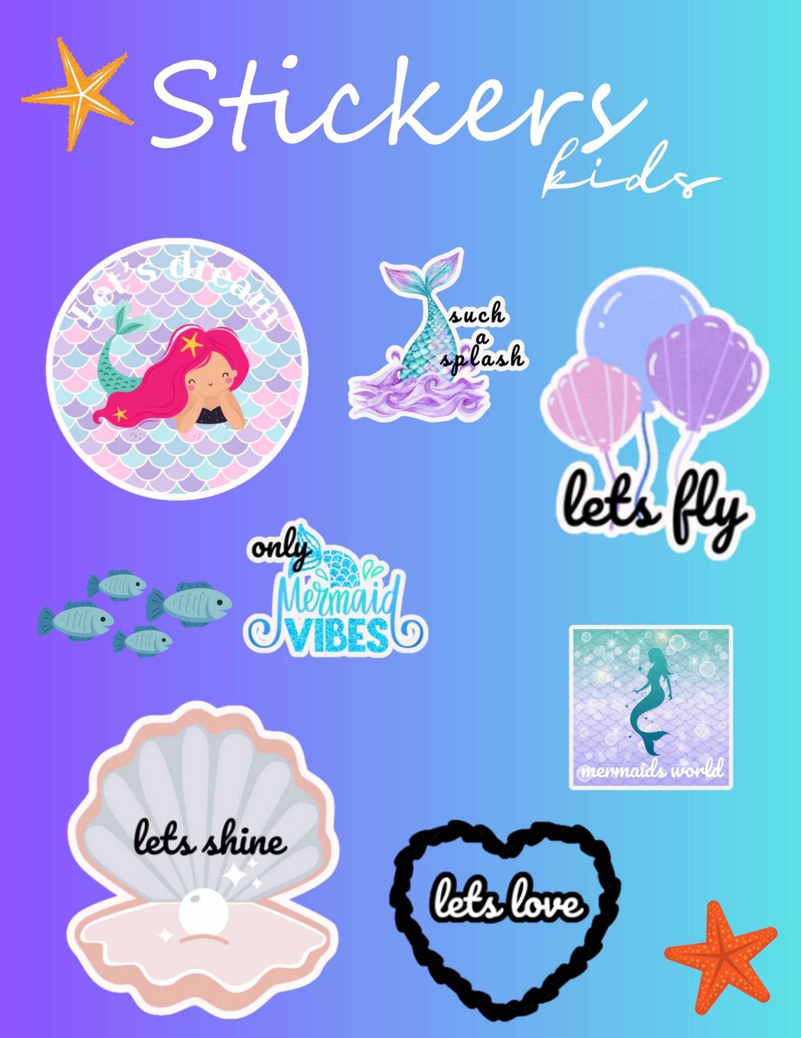 Stickers for Kids Printable Stickers digital Download Digital Printable ...