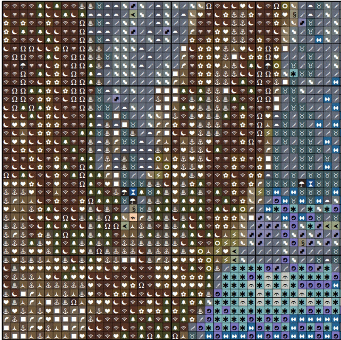 Psyche Opening the Golden Box - Counted Cross Stitch Classic Painting ...