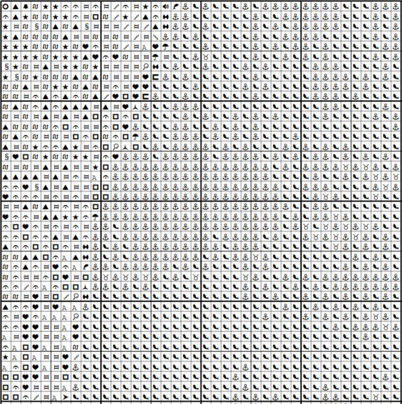 The Dining Room Counted Cross Stitch Classic Painting Pattern / Paul ...