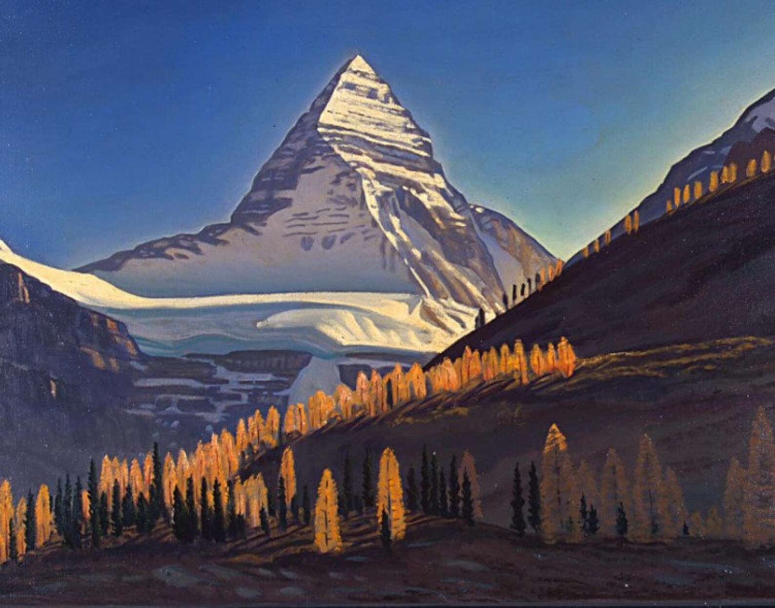 Mount Assiniboine, Canadian Rockies - Counted Cross Stitch Classic ...