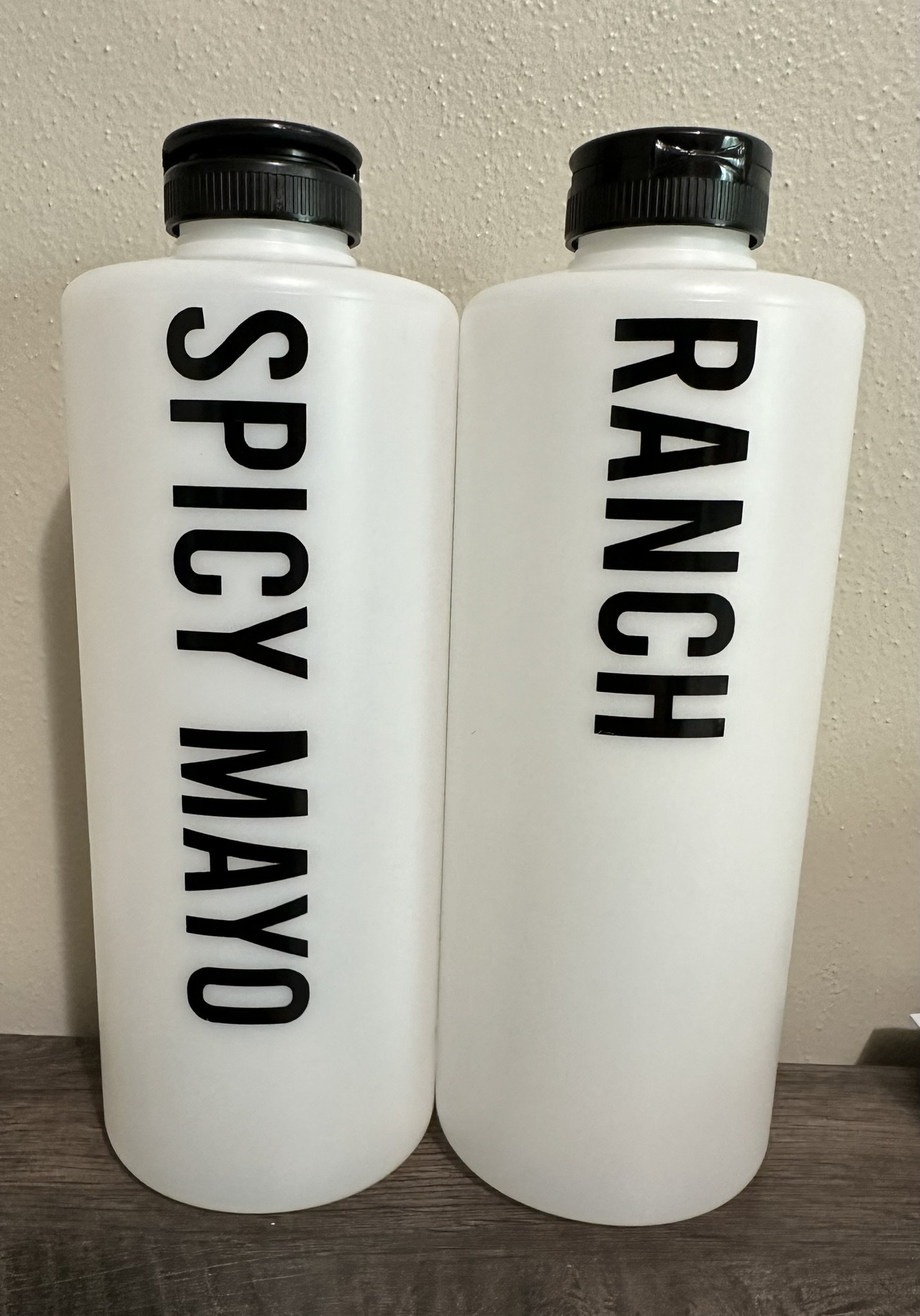 Condiment Bottle | Label | Dishwasher Safe | LABEL ONLY - Etsy