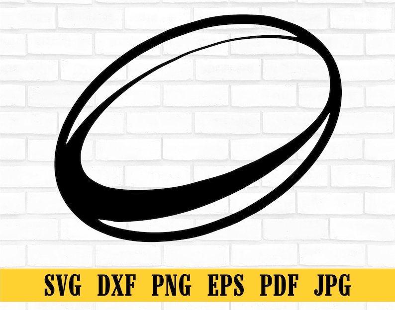 Rugby Ball SVG Rugby PNG Football Clipart Football Cut - Etsy UK