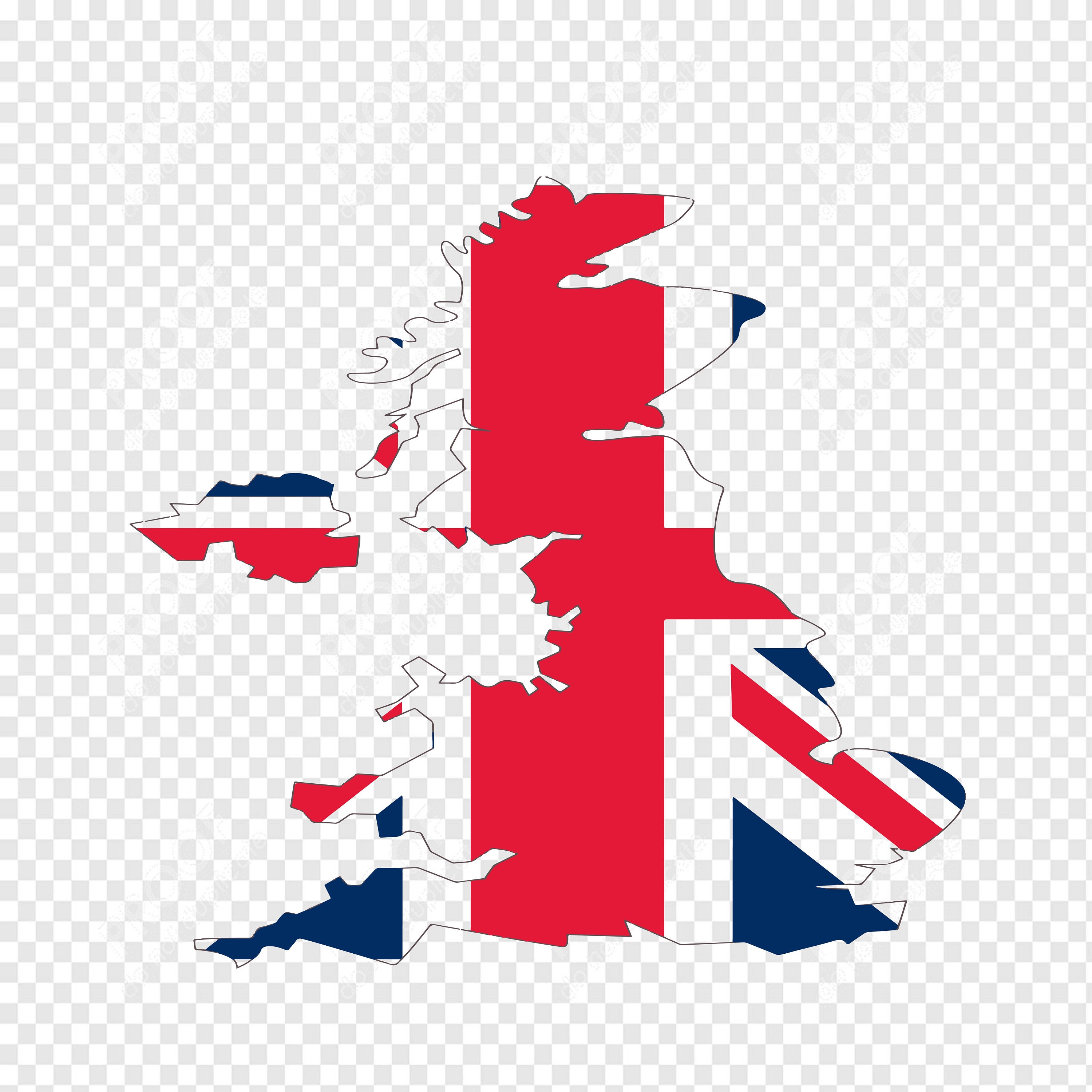 Clipart Uk Map