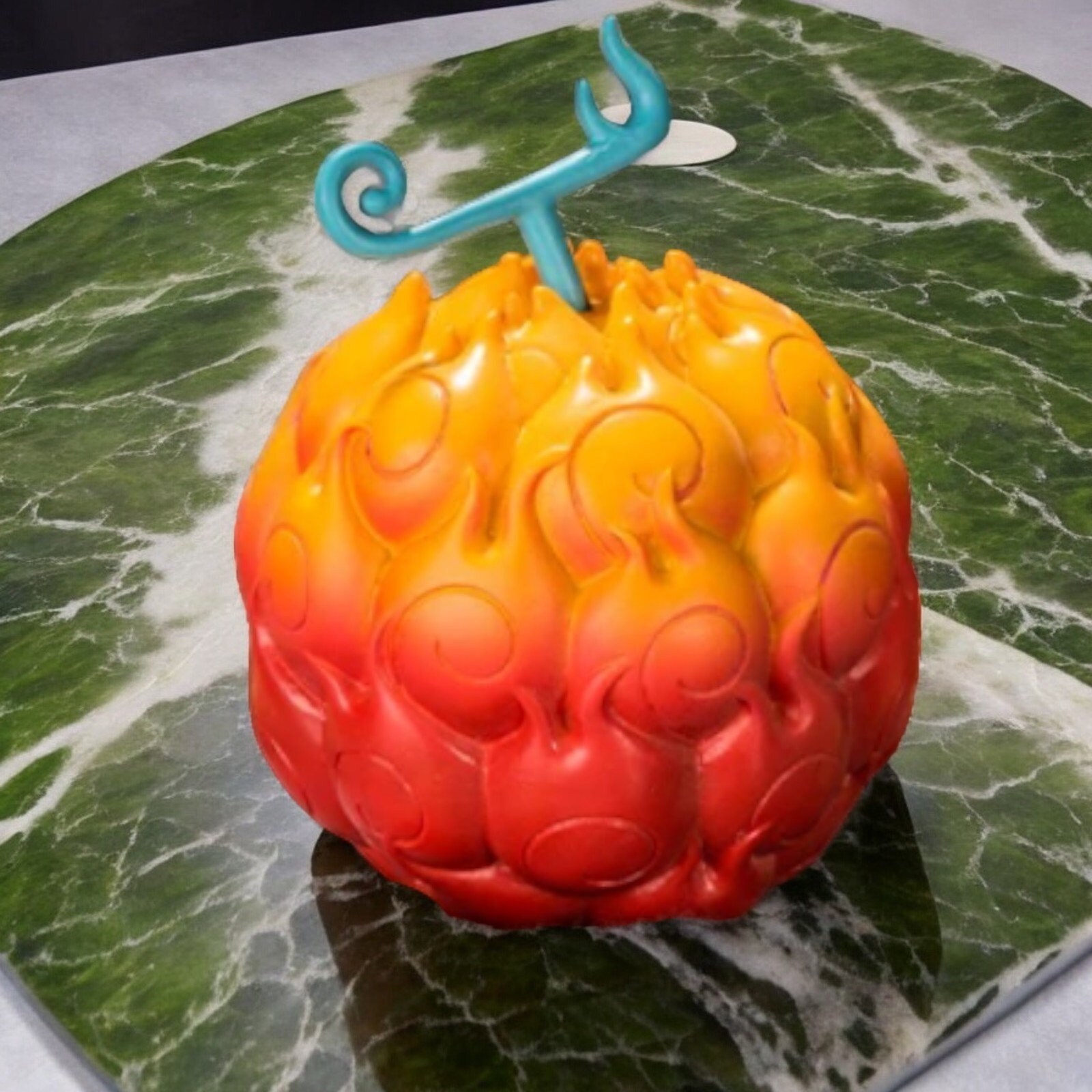 18CM Straw Hat One Piece Devil Fruit High-quality Japanese Anime Demon ...