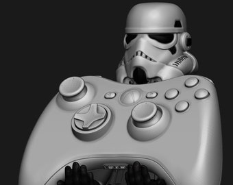 Groot Controller Stand STL File | 3D Print Gaming Controller Holder ...