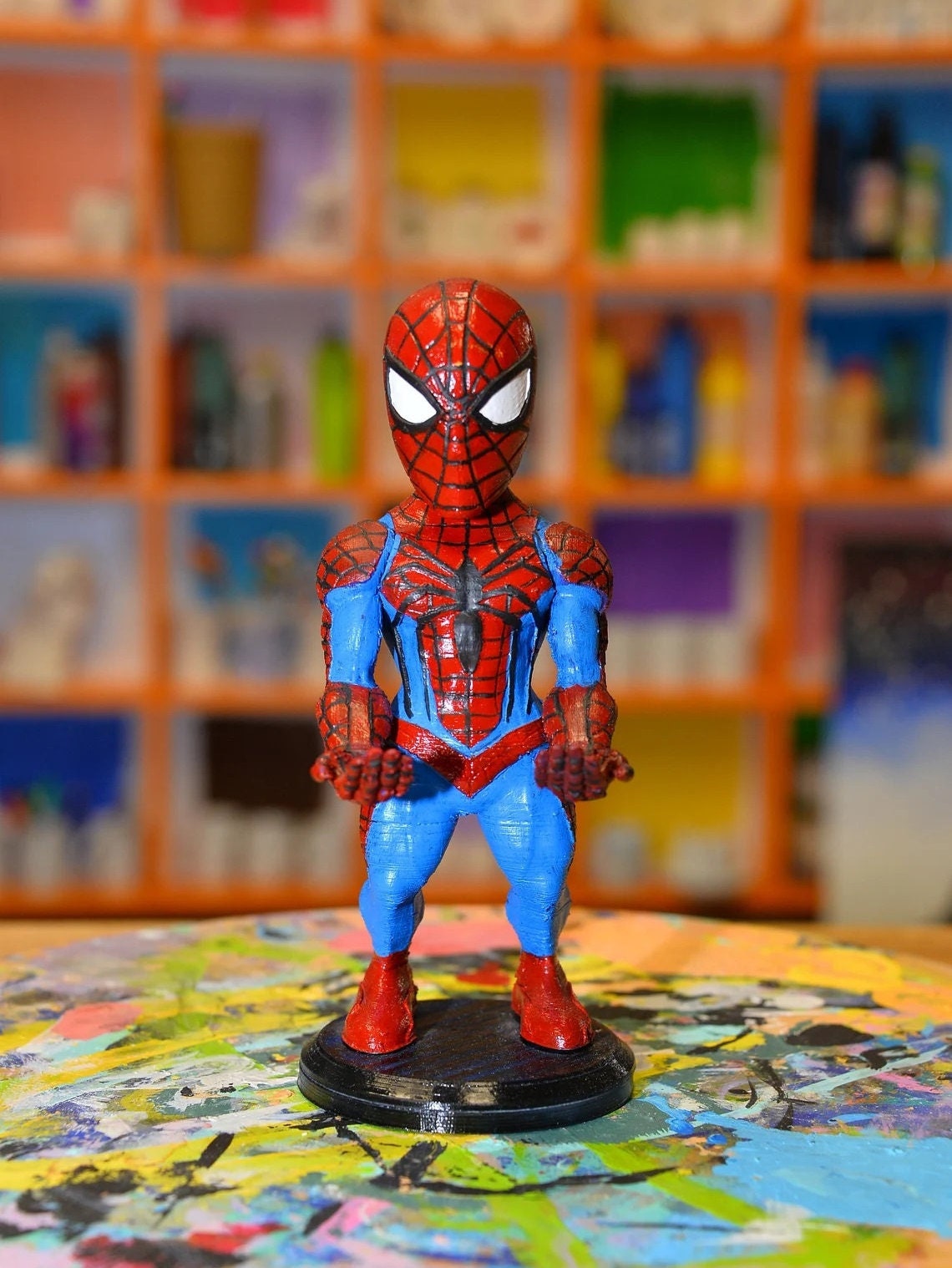 3D Stl File Spiderman Controller Stand Joystick Holder - Etsy