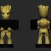 3D STL Files - Groot Controller Stand | Joystick Holder, Phone Holder ...