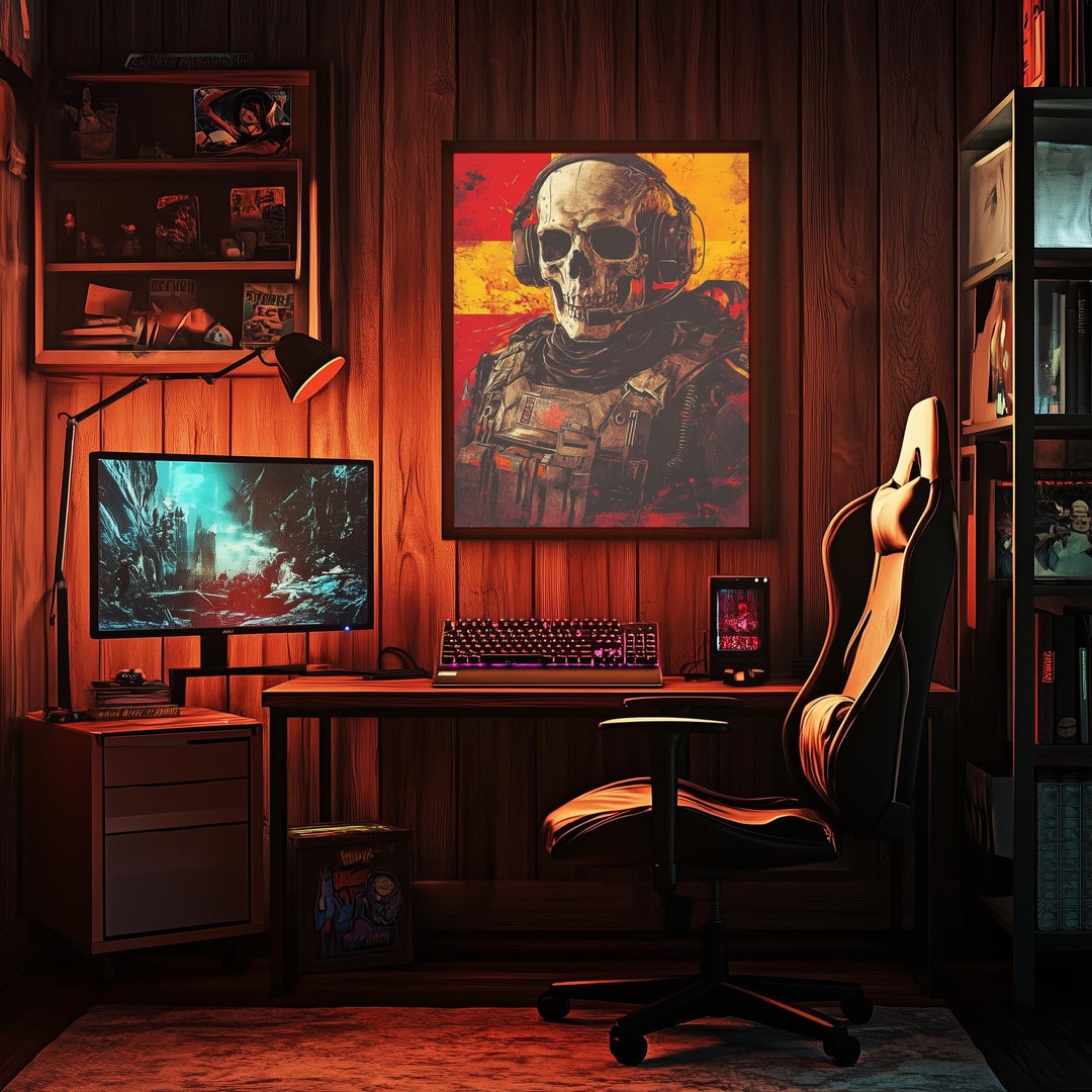 Custom Call of Duty/battlefield Poster With Your Gamer Tag Personalized ...