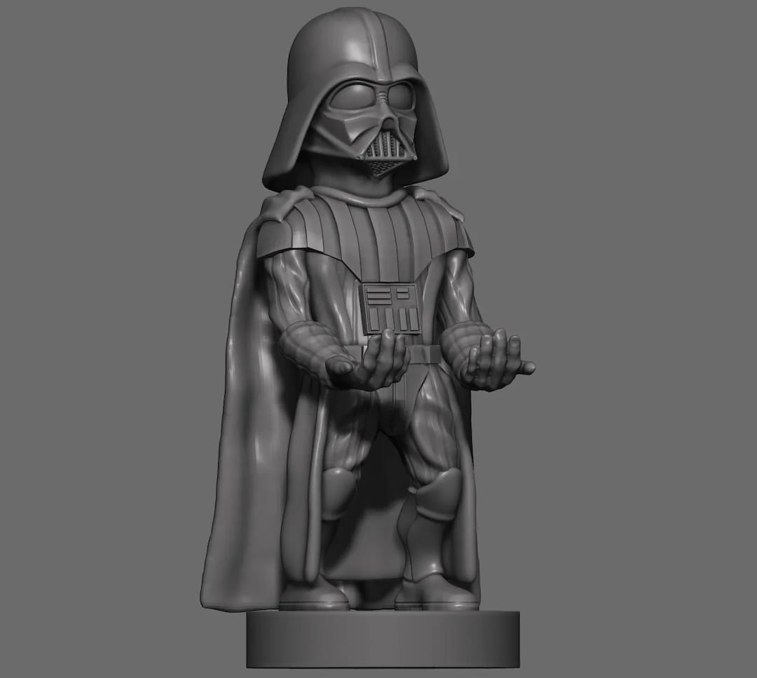 Darth Vader Controller Stand STL File | 3D Print Gaming Controller ...