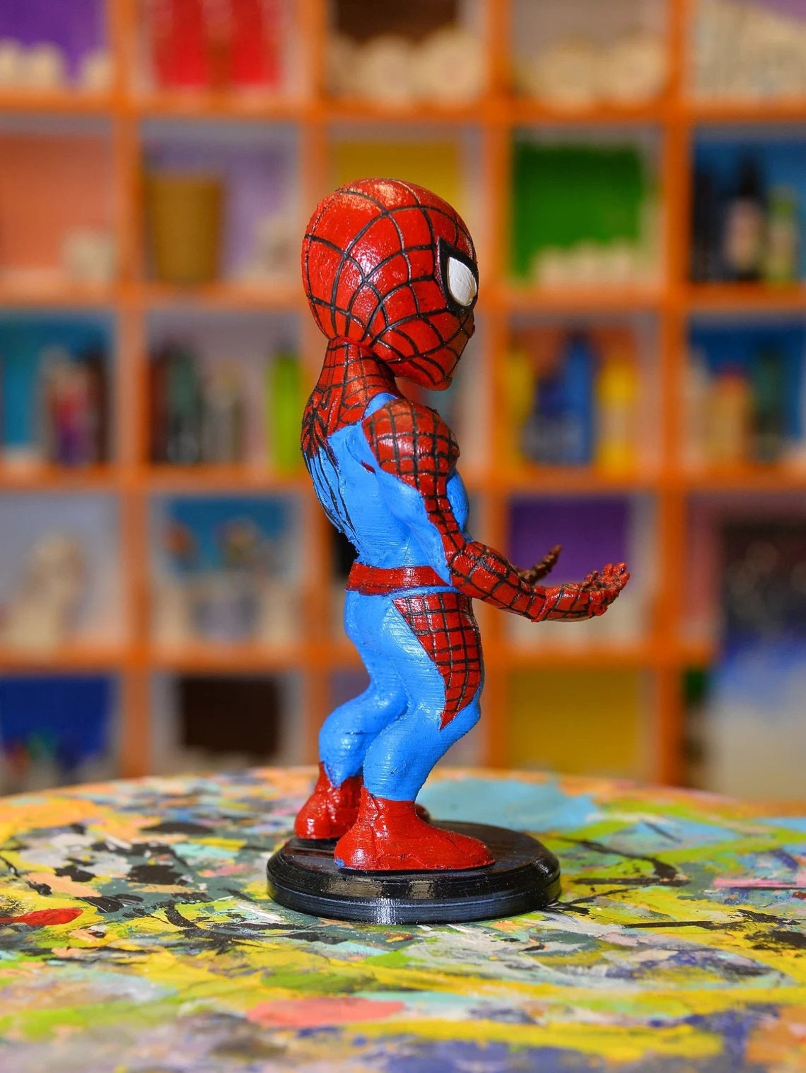 3D Stl File Spiderman Controller Stand Joystick Holder - Etsy