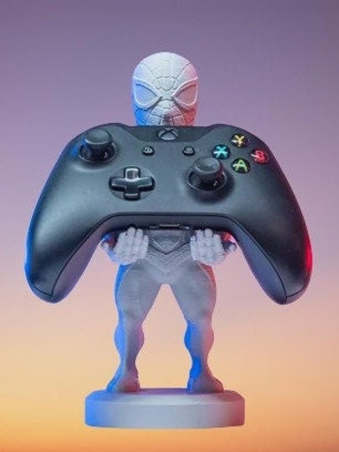 3D Stl File- Spiderman Controller Stand | Joystick Holder, Phone Holder ...