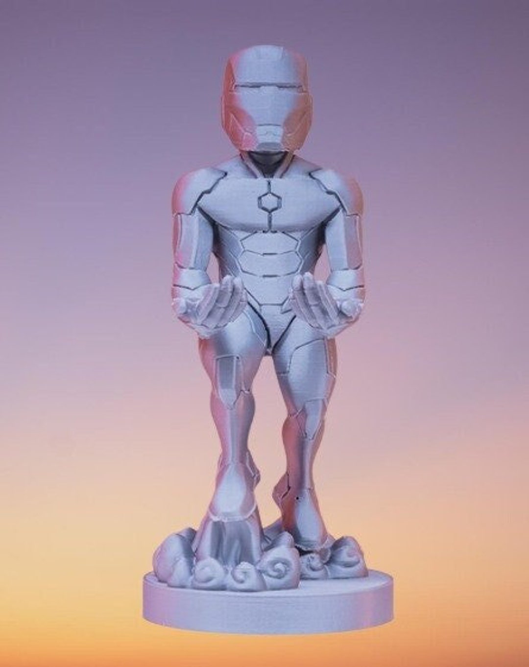 3D STL File-iron Man Controller Stand | Joystick Holder, Phone Holder ...