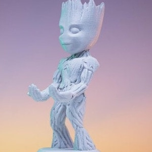 3D STL Files - Groot Controller Stand | Joystick Holder, Phone Holder ...