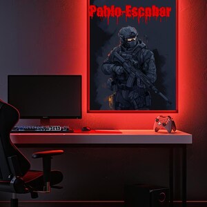 Custom Call of Duty/battlefield Poster With Your Gamer Tag Personalized ...