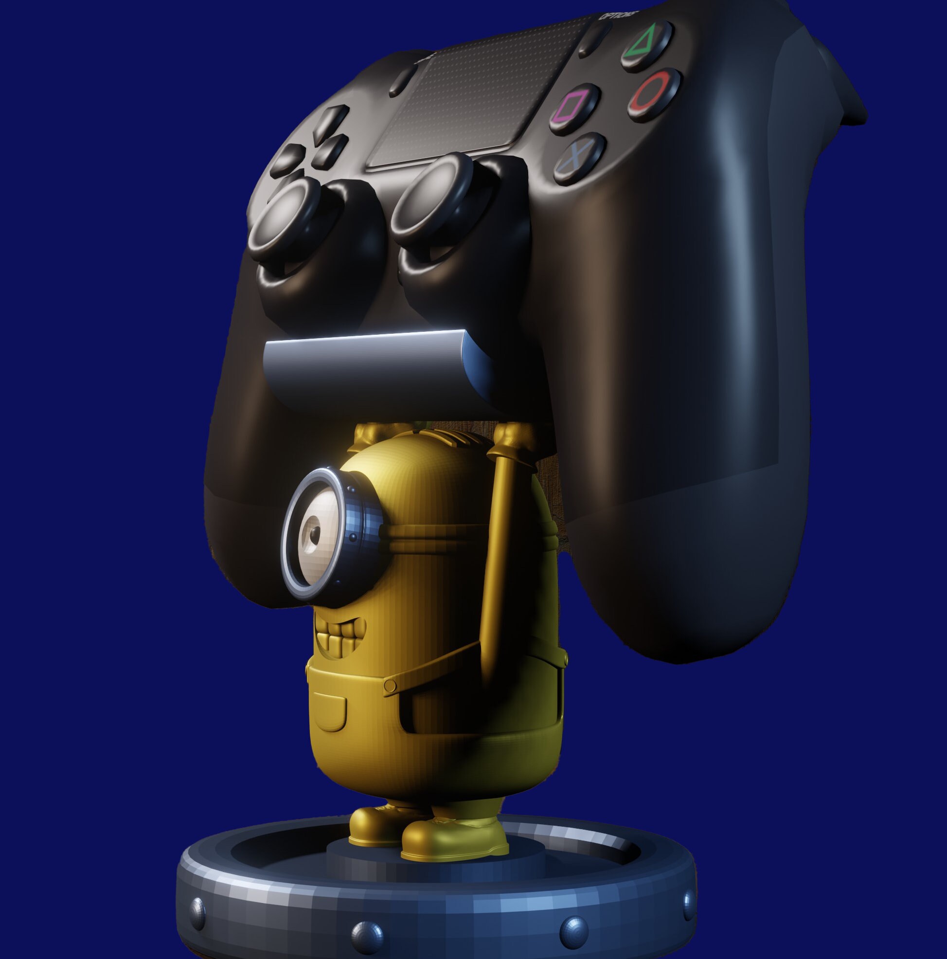 3D STL Files Minions Joystick Holder xbox PS4/5 Controller Holder - Etsy