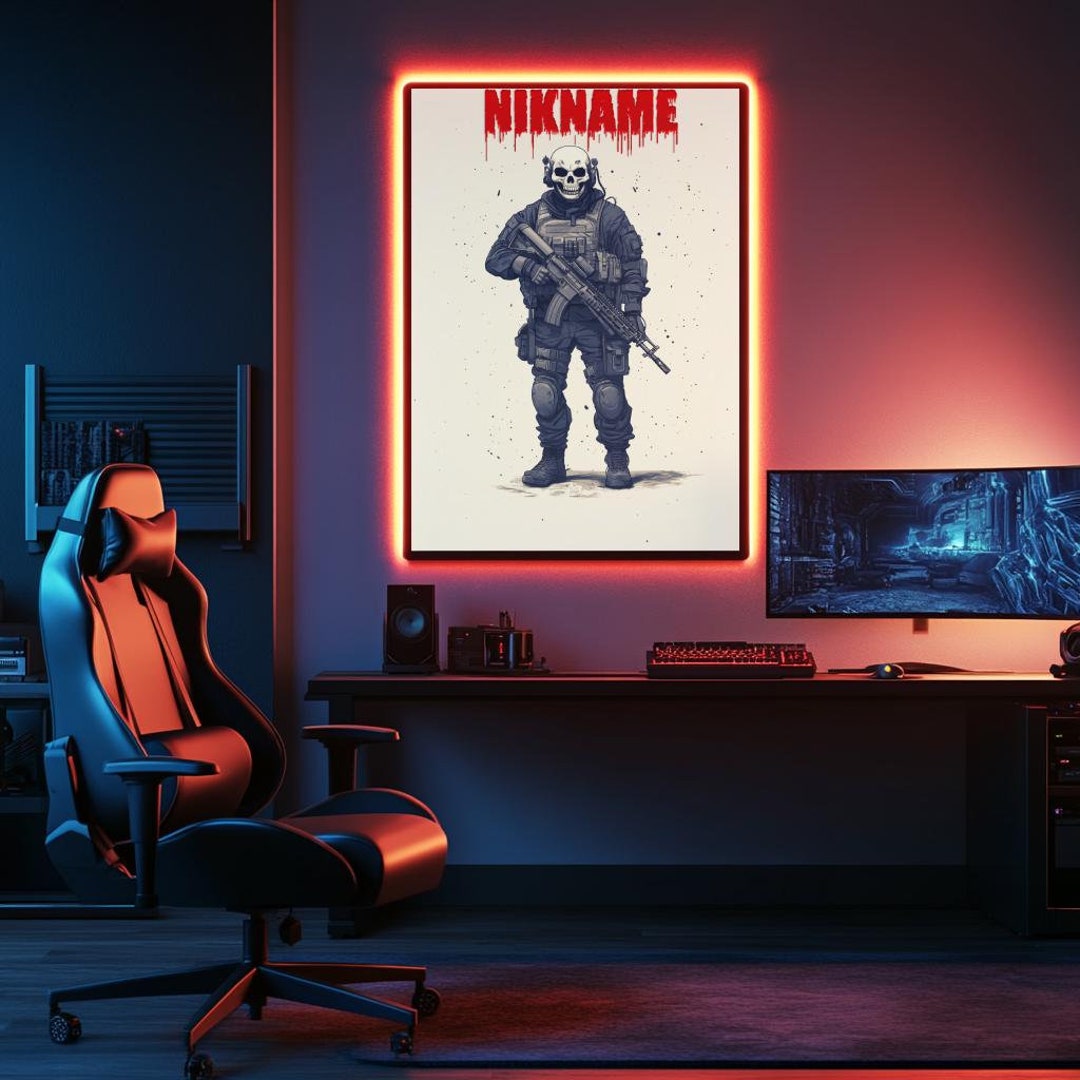 Call of Duty Custom Poster, Cod Gaming Room Poster, Gamer Gift, Call of ...