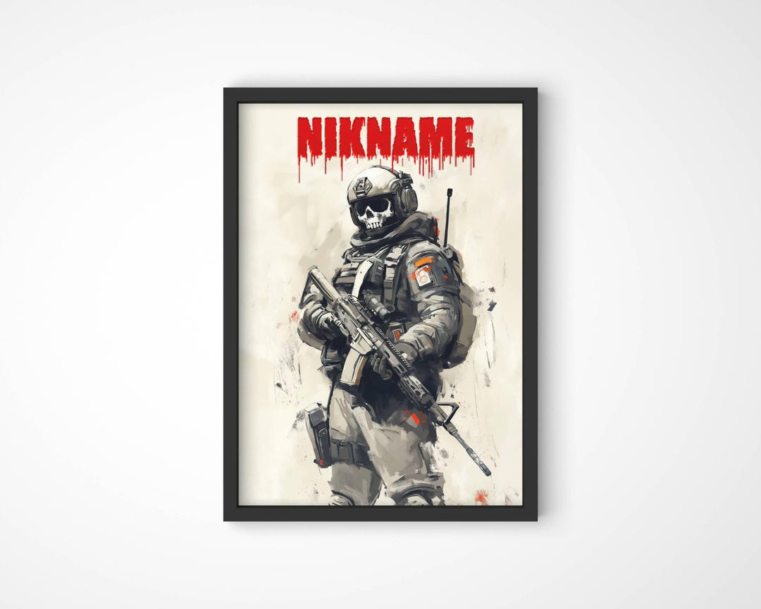 Custom Fps Gaming Posters Ideal Gifts for Gamers & Game Room Decor - Etsy