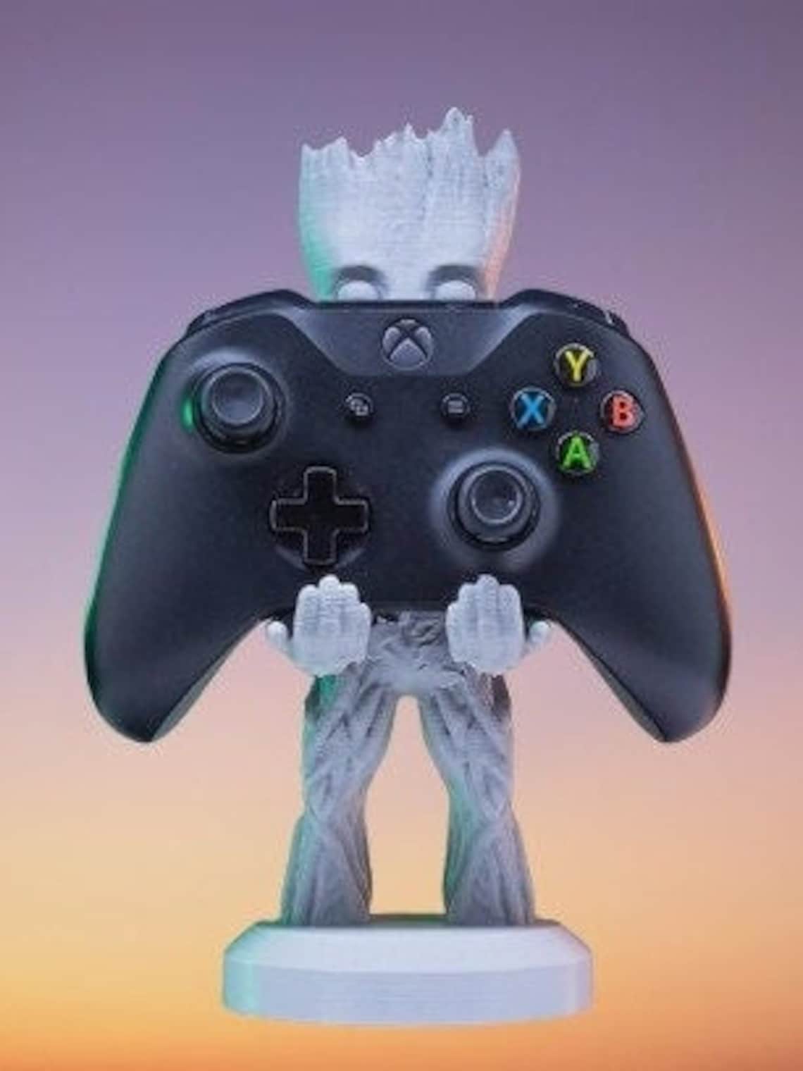 3D STL Files - Groot Controller Stand | Joystick Holder, Phone Holder ...