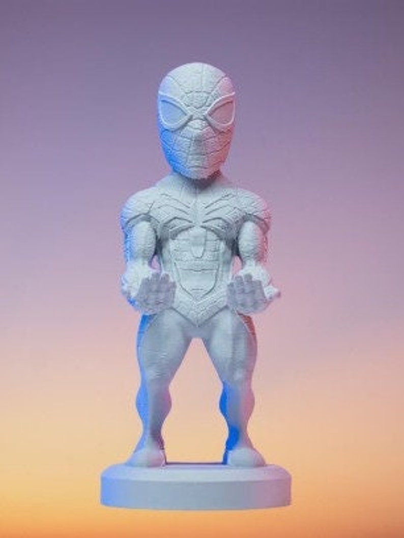 3D Stl File Spiderman Controller Stand Joystick Holder, Phone Holder ... 3D Stl File Spiderman Controller Stand Joystick Holder, Phone Holder ...