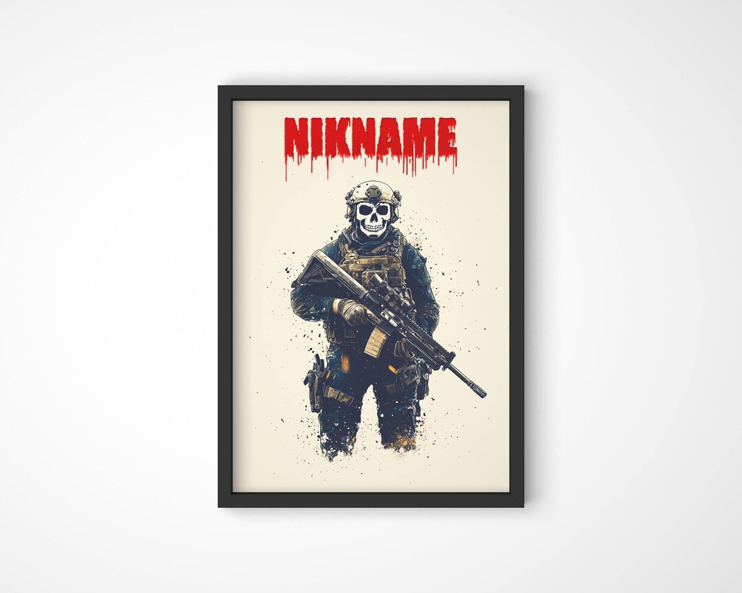 Custom Fps Gaming Posters Ideal Gifts for Gamers & Game Room Decor - Etsy